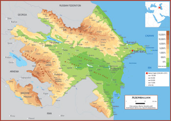 Azerbaijan Land Area
