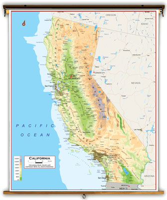 California For Beginners Map